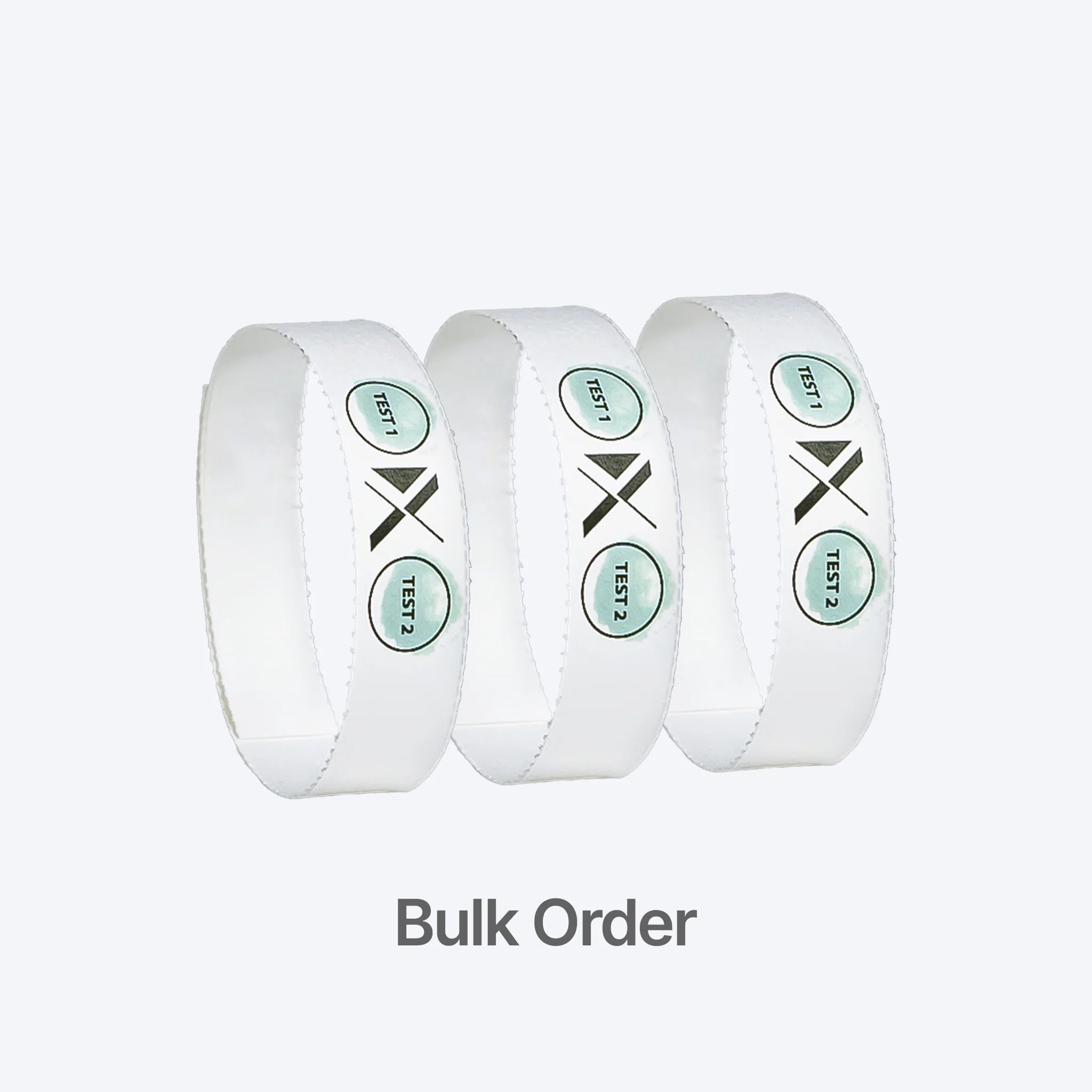 Drinkcheck Wristbands Bulk - 2 Tests | Weiß – Xantus®